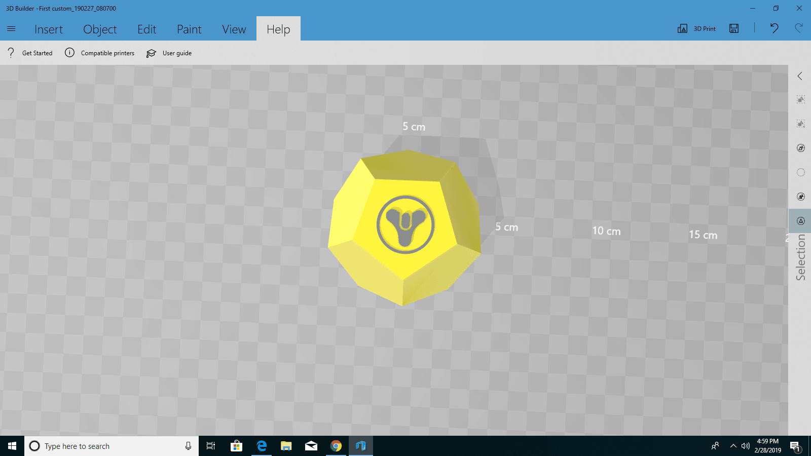 Free STL file Exotic engram simple 🎲 ・3D printer design to download・Cults