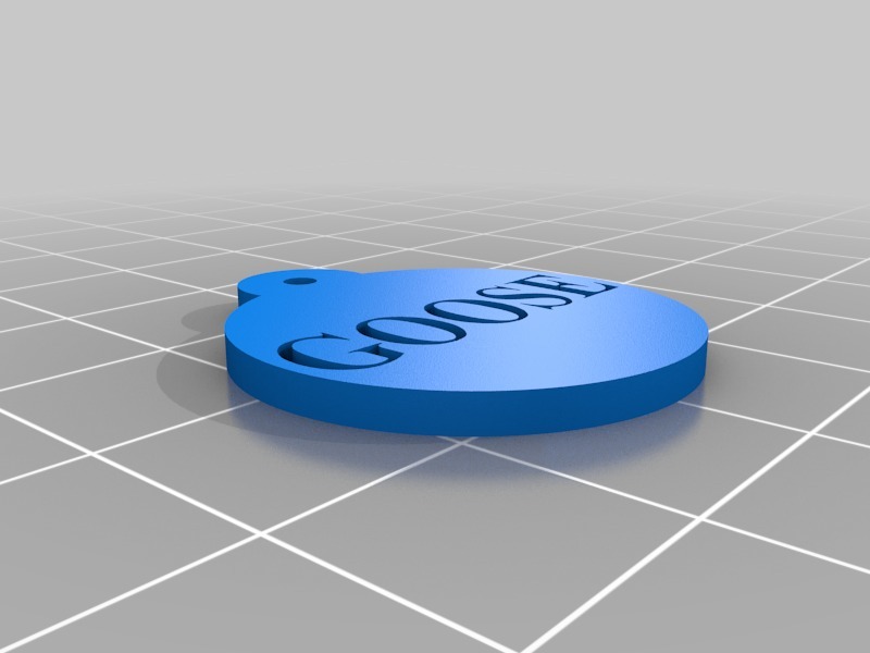 Free 3D file Goose cat tag from Captain Marvel 🐱・Object to download and ...