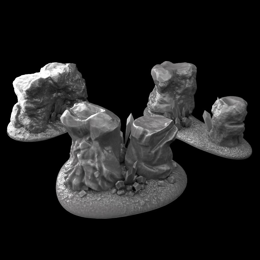 OBJ file terrain fantasy 🎲 ・3D print object to download・Cults