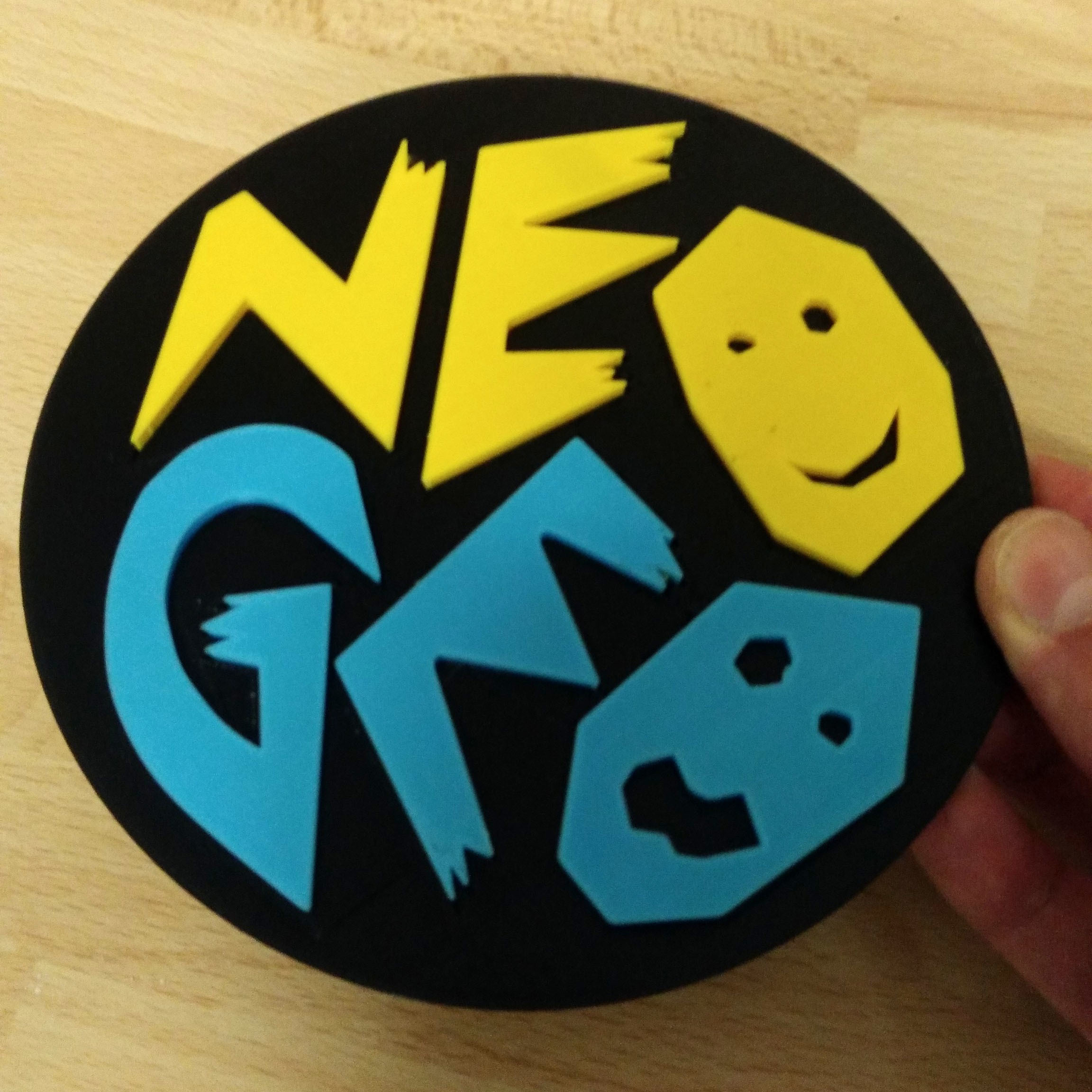 Archivo STL gratis Logotipo de Neogeo 🎲 ・Diseño por impresión en 3D ...