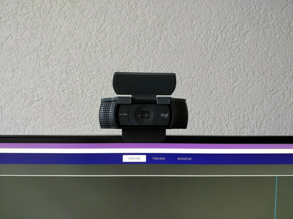 免费 3D 文件 Logitech C920 Webcam Cover - Separated 🛡️・可下载 3D 打印模型・Cults