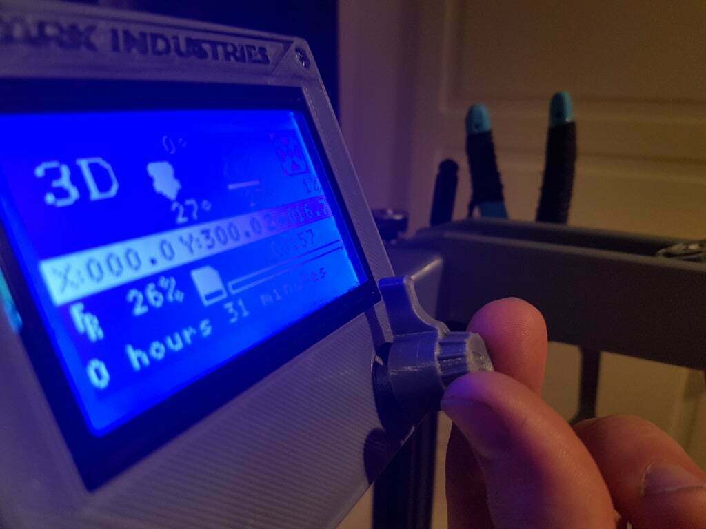 Free STL file Prusa-style quick dial knob with knurled top 🔝 ・3D ...