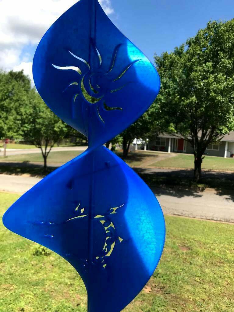 Free STL file Wind Twist V7 Sun and Moon 🌬️ ・3D printer design to ...