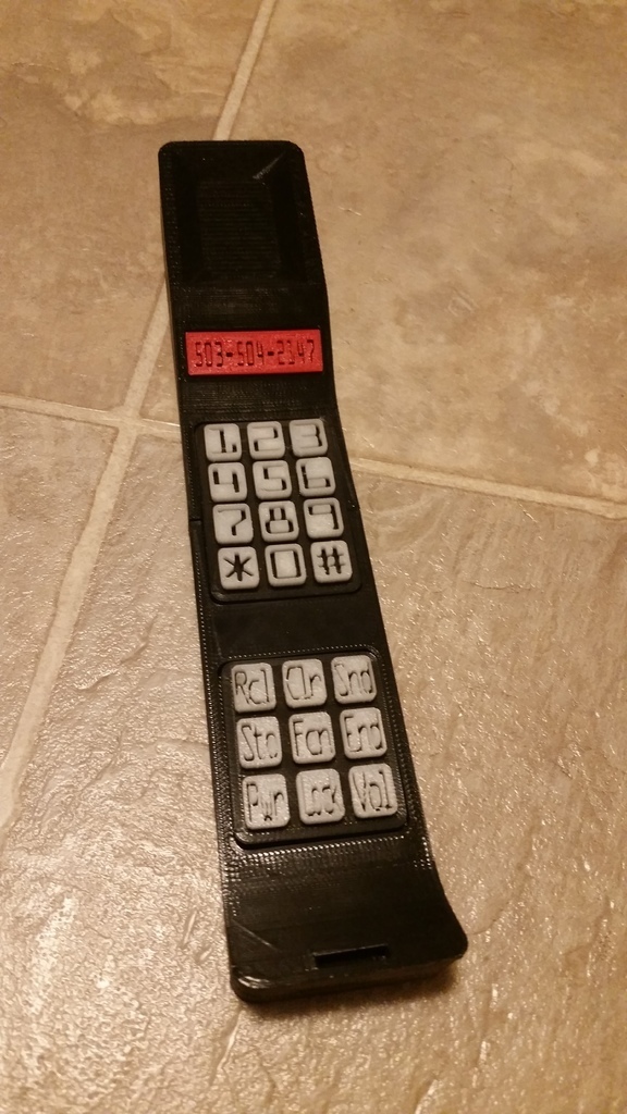 🧱 Motorola Brick Cell Phone・Free 3D File for ・Cults