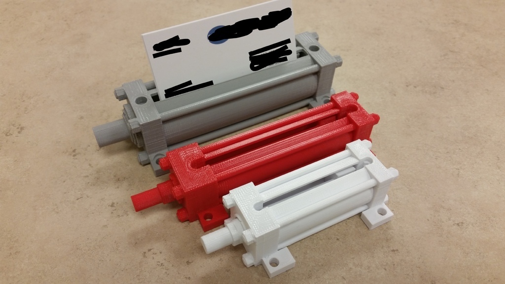 🏢 Business Card Holder Cylinder・Free 3D File for ・Cults