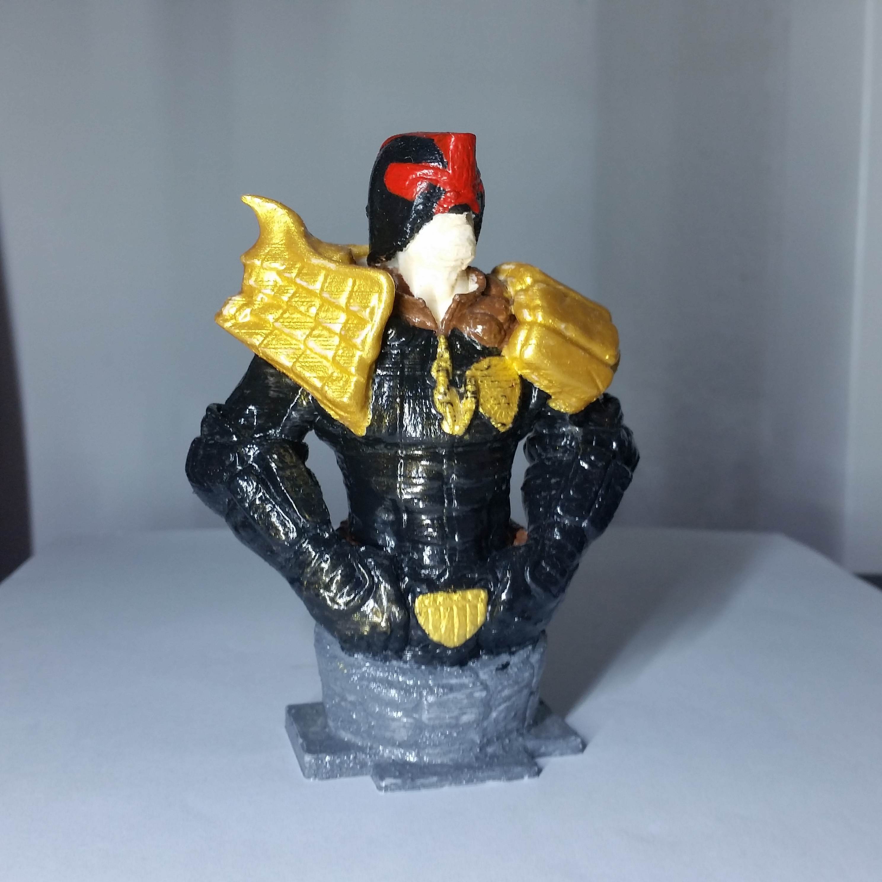 3d Printable Judge Dredd Fan Art ・cults