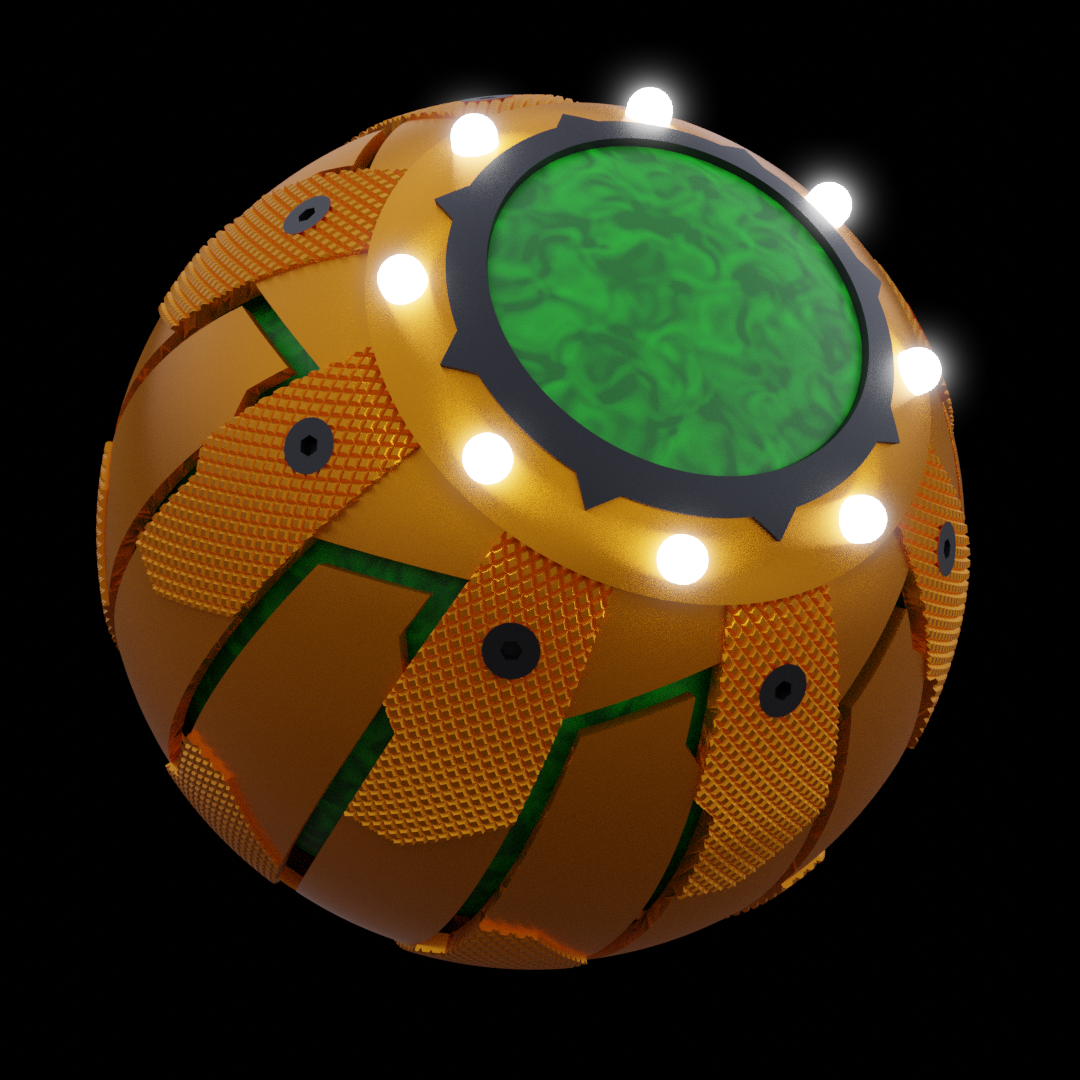 🎃 Pumpkin Bomb V2・ STL File for ・Cults