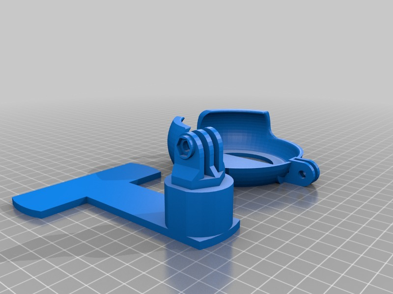Archivo 3D gratis motorola baby cam mount gopro attachment 👶 ・Diseño ...
