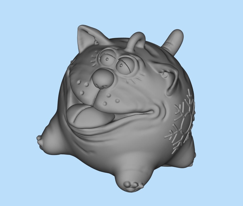 Free 3D file cat ball 🐱・Model to download and 3D print・Cults