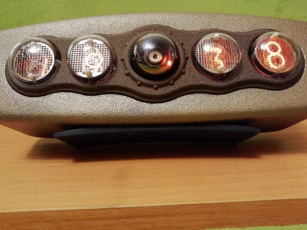 Free STL file Nixie Clock "Sputnik" GPS 🕰️ ・3D printing idea to ...