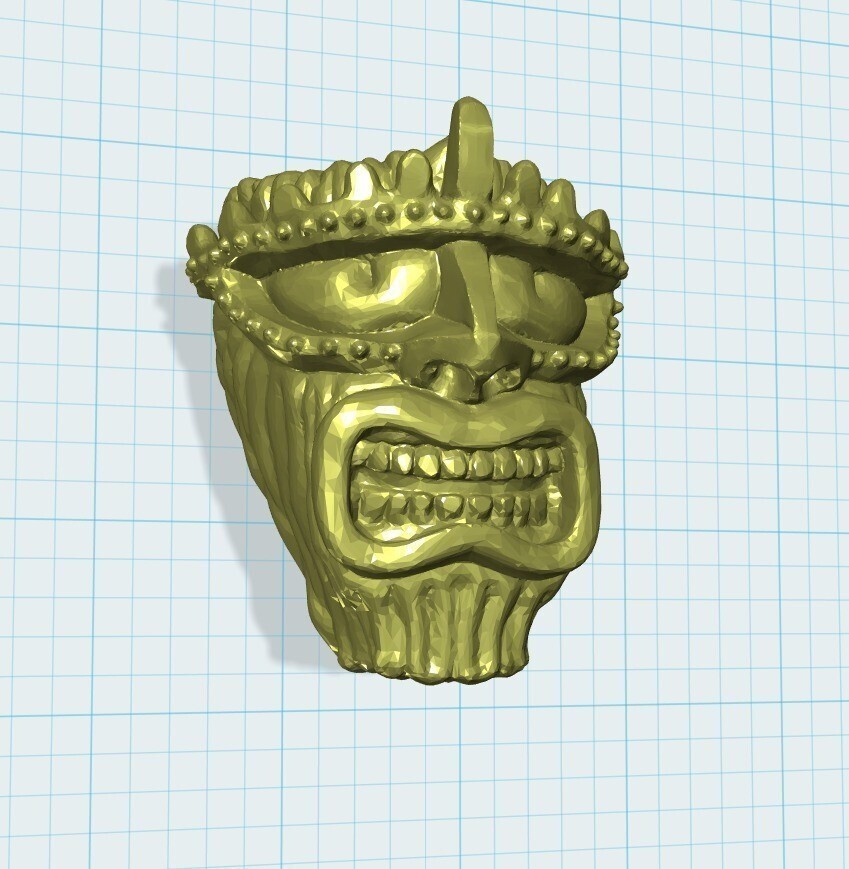 Free STL file tiki 🗿 ・3D printing model to download・Cults