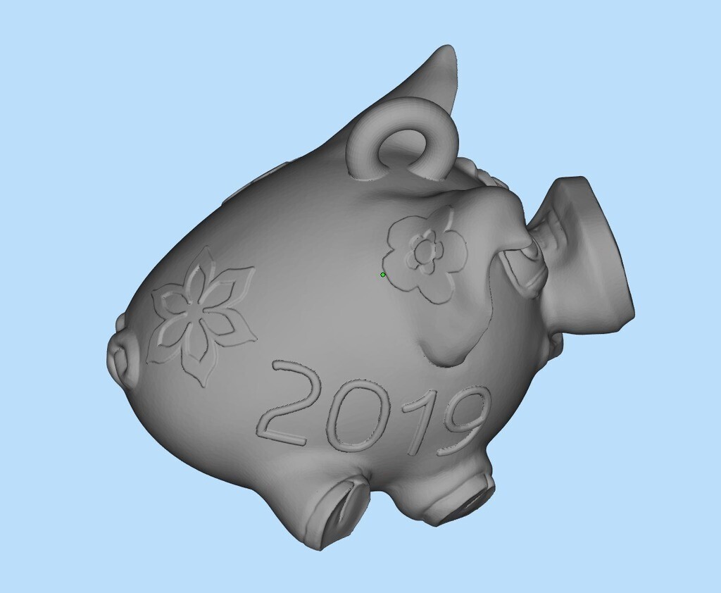 Бесплатный STL файл Pigg 2019 - 4 🎲 ・Дизайн 3D принтера для загрузки・Cults