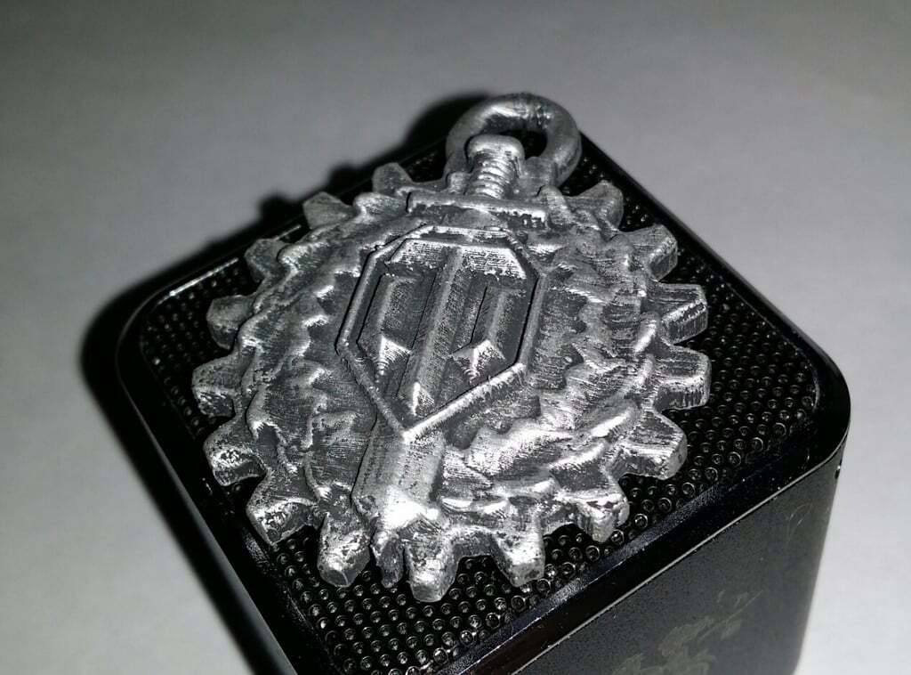 3D printable WOT logo keychain・Cults