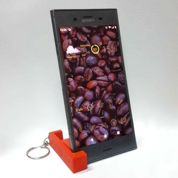 📞 Print-in-Place Multi Angle Phone Stand・Free STL File for ・Cults