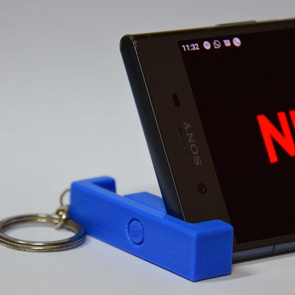 📞 Print-in-Place Multi Angle Phone Stand・Free STL File for ・Cults