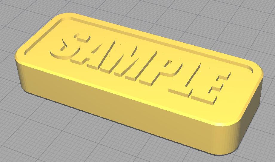 Free STL file SAMPLE BLOK 🔧 ・3D printing design to download・Cults