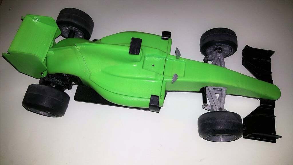 3D printing OpenRC F1 car - 1:10 RC Car・Cults