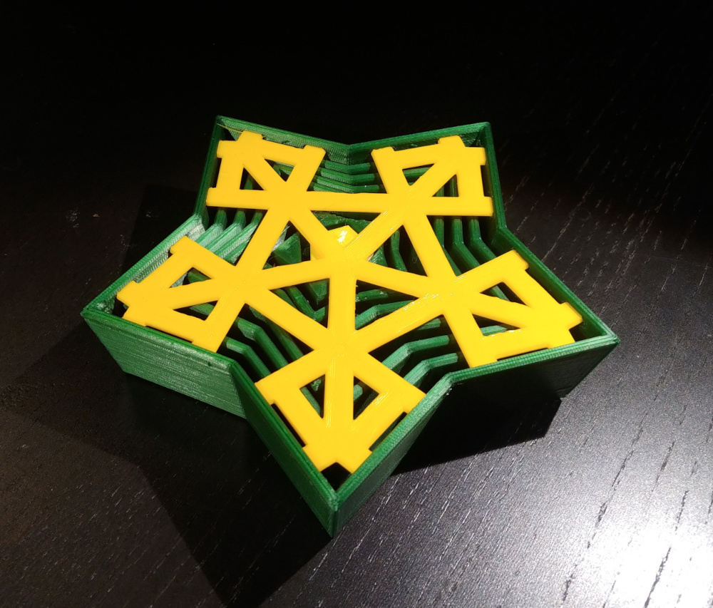 🎄 Instant Christmas - collapsible Christmas tree・Free STL File for ・Cults