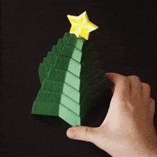 🎄 Instant Christmas - collapsible Christmas tree・Free STL File for ・Cults