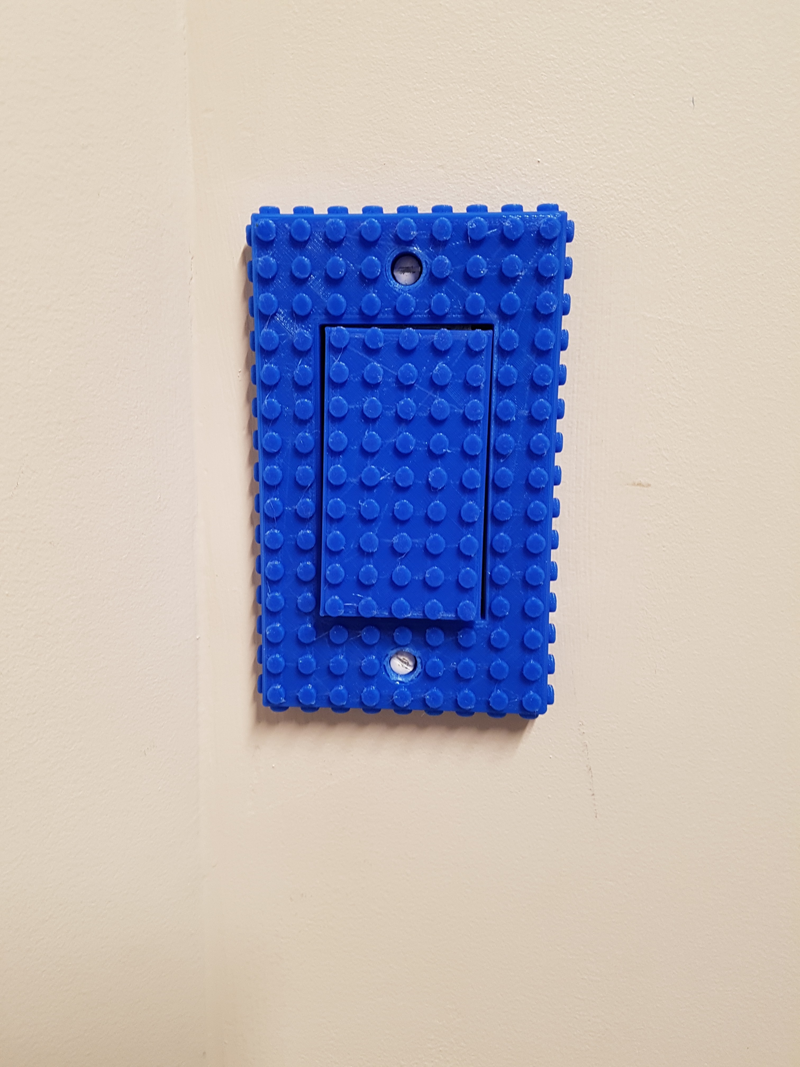 Free STL file lego wall switch plate 🎲 ・3D printer model to download・Cults