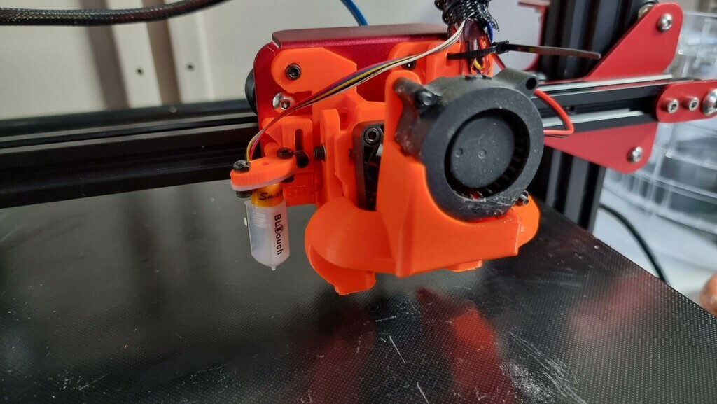 🎯 CR10sPRO Bullseye with BLTouch・Free 3D File for ・Cults