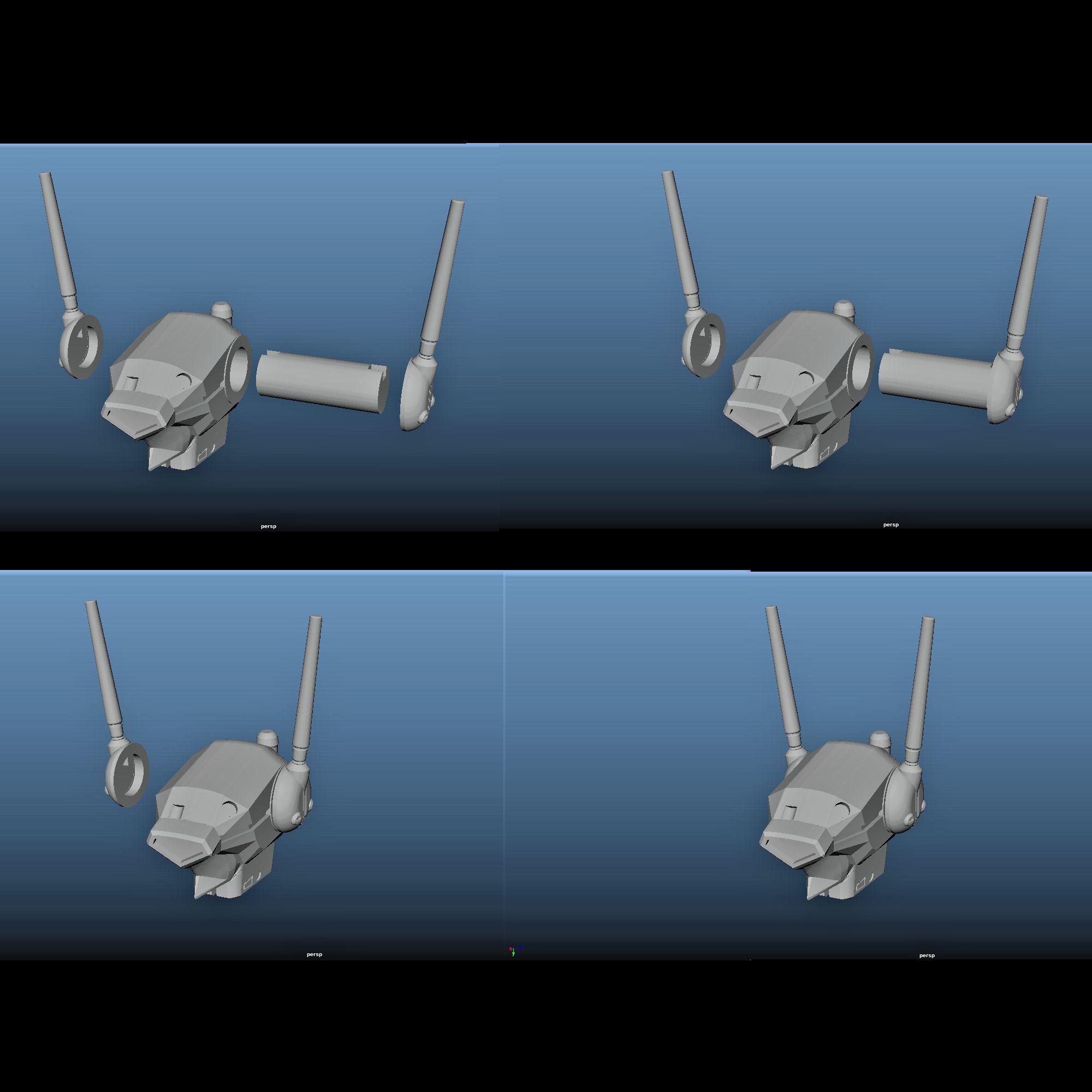 Archivo 3D VF-1 Super Veritech ( Macross - Robotech ) 🤖 ・Plan para ...