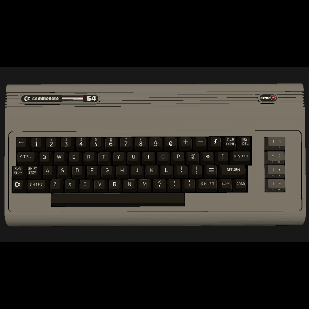 STL file Commodore 64 Perfect grade!! 🎨 (OBJ)・3D printing idea to ...