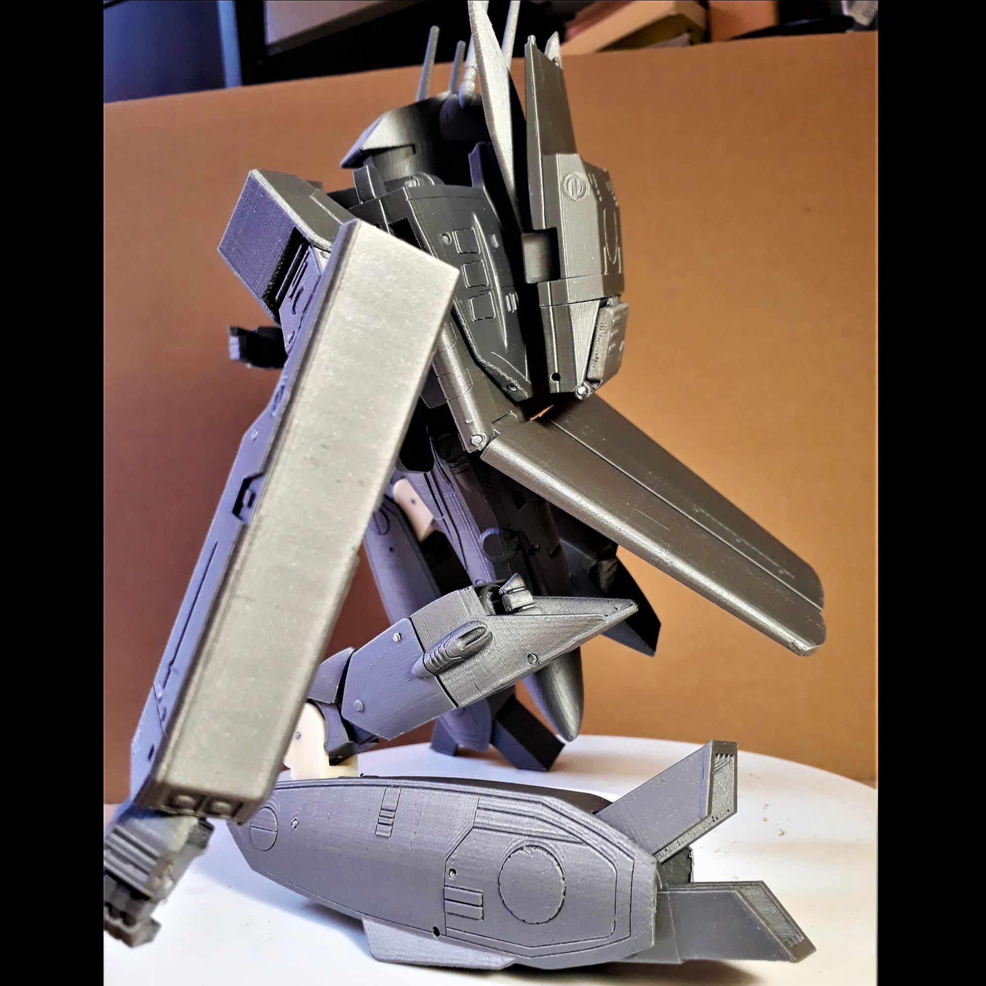 Archivo 3D VF-1 Super Veritech ( Macross - Robotech ) 🤖 ・Plan para ...