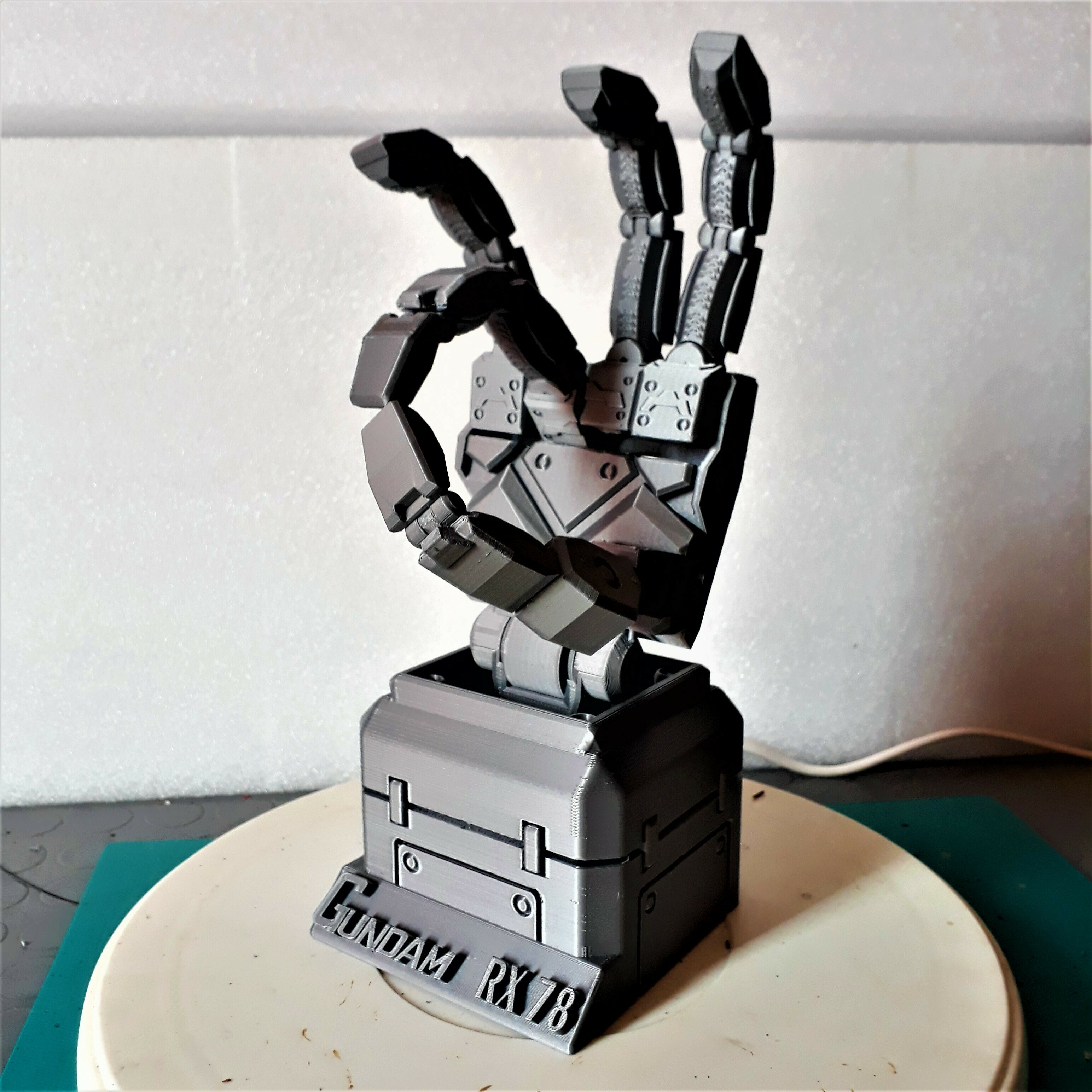 3D file Gundam RX78 Perfect Hand 🤖 ・3D printing model to download・Cults
