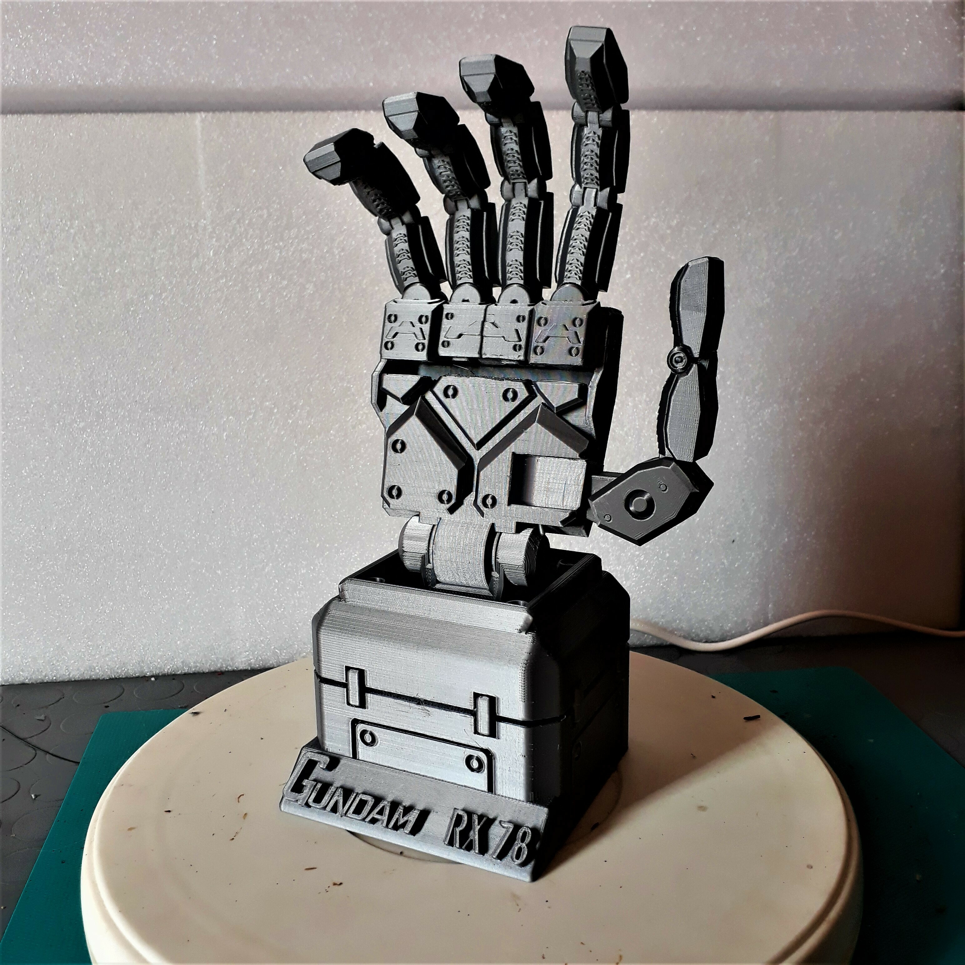 3D file Gundam RX78 Perfect Hand 🤖 ・3D printing model to download・Cults
