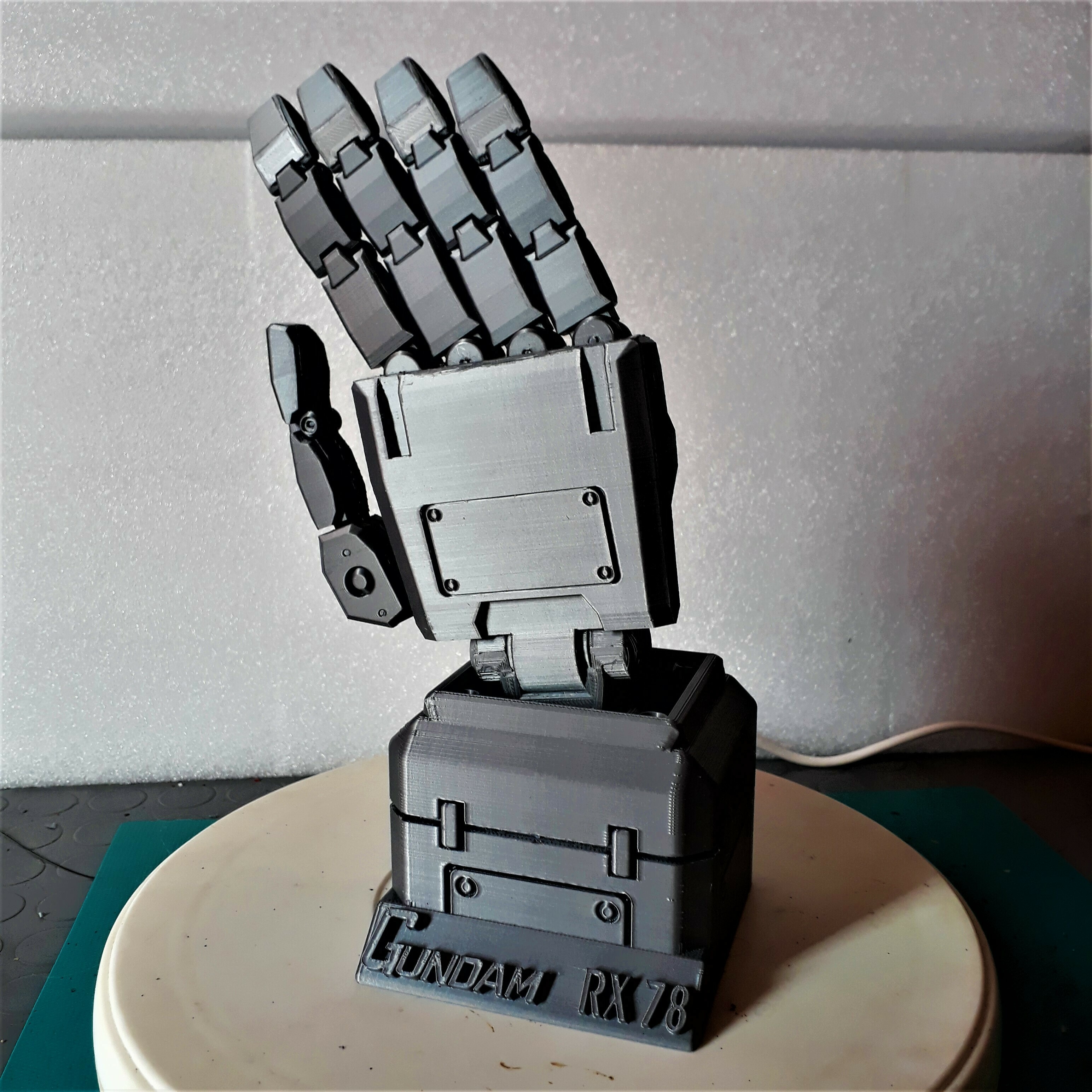 3D file Gundam RX78 Perfect Hand 🤖 ・3D printing model to download・Cults