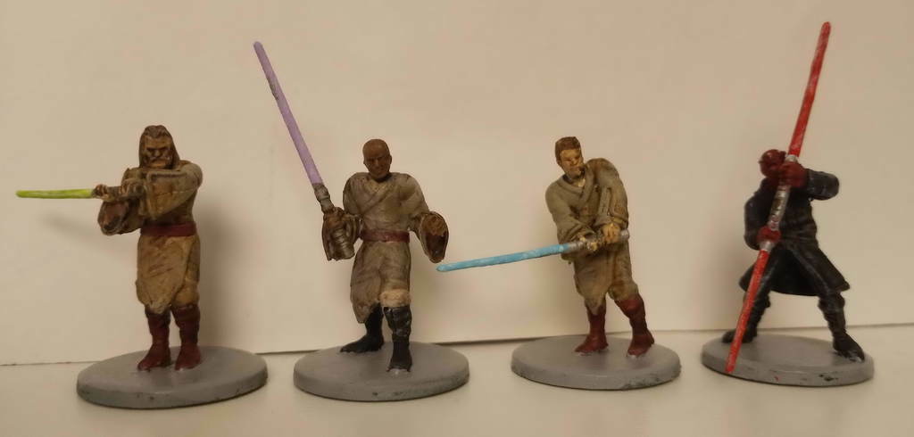 🎲 Random 28mm Jedi・Free 3D File for ・Cults