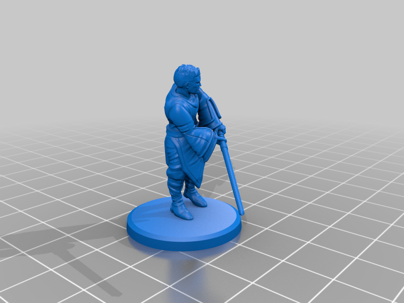 🎲 Random 28mm Jedi・Free 3D File for ・Cults