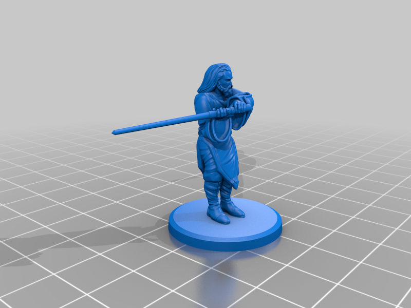 🎲 Random 28mm Jedi・Free 3D File for ・Cults