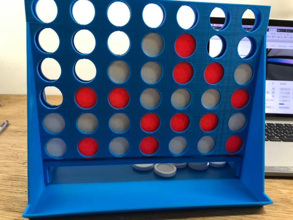 Fichier STL 4 en 1 ligne / connect 4 / 4 en 1 version robuste et ...