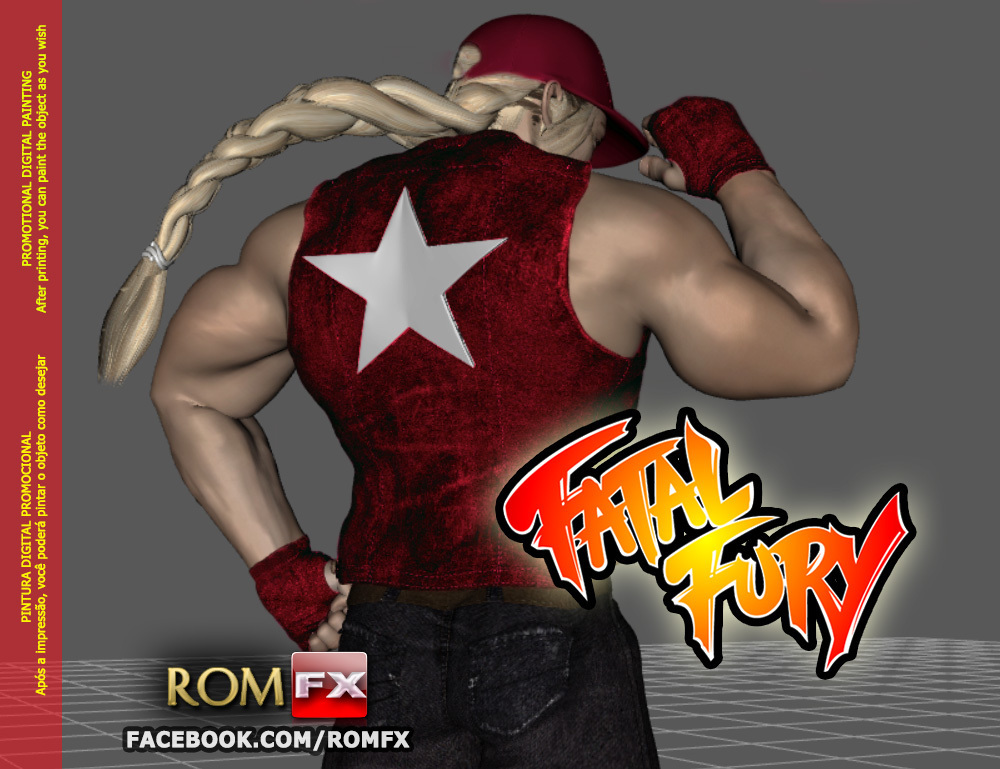 Archivo 3D Terry Bogard - Figura de acción de Fatal Fury imprimible 🎲 ...