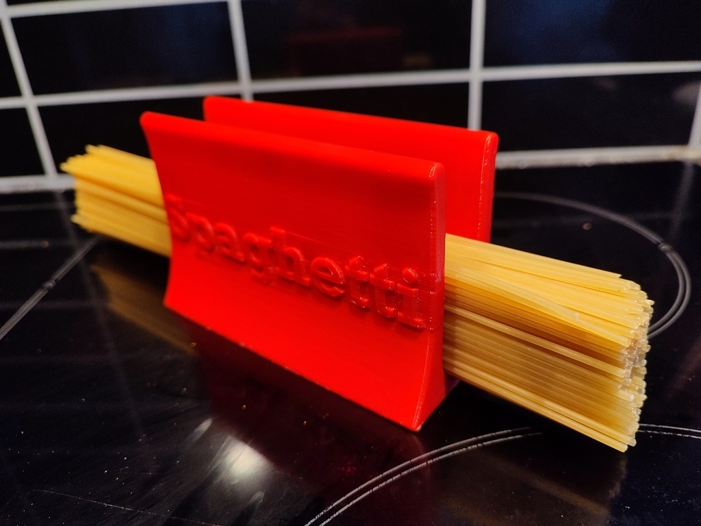 🍝 Spaghetti Measurer・Free 3D File for ・Cults