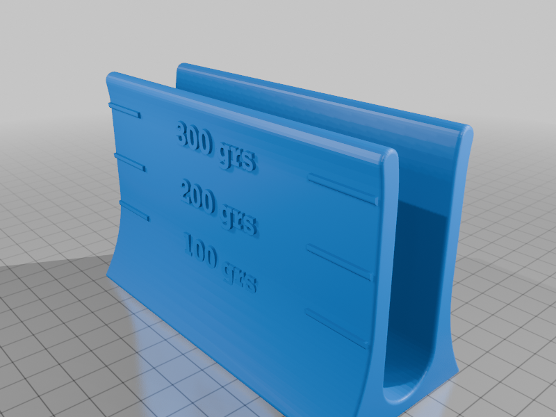 🍝 Spaghetti Measurer・Free 3D File for ・Cults