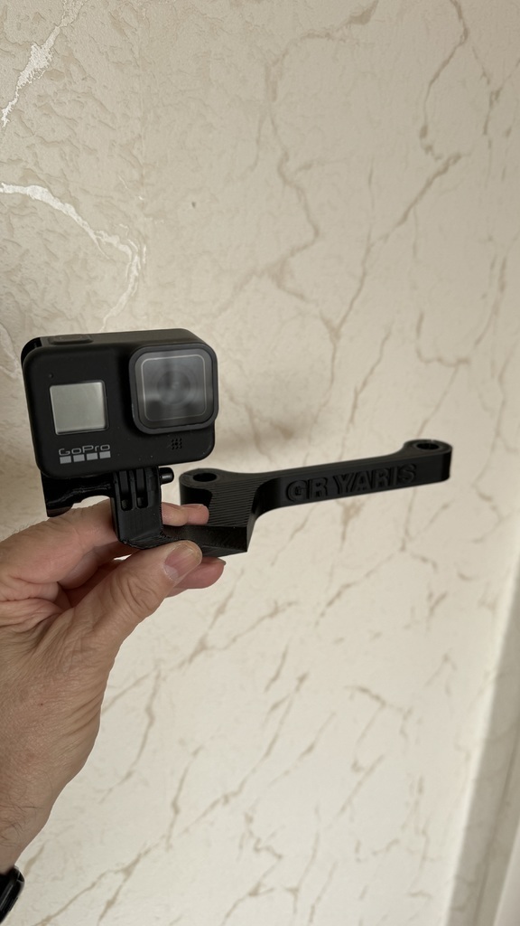 🚗 Toyota GR Yaris - Gopro Headrest Mount・Free 3D File for ・Cults