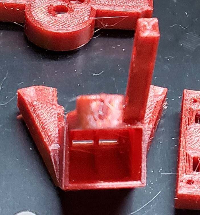 3D printable Corrected 5015 fan mount for the standard non-volcano heat ...