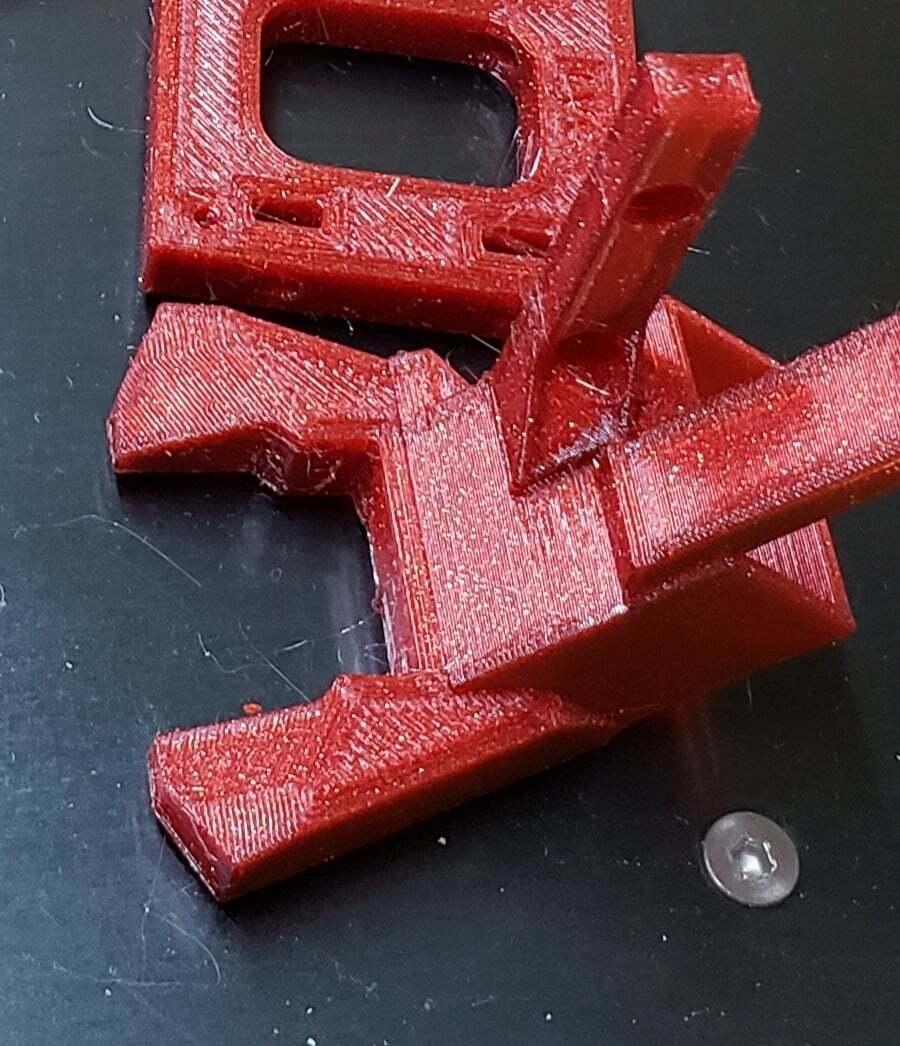 3D printable Corrected 5015 fan mount for the standard non-volcano heat ...
