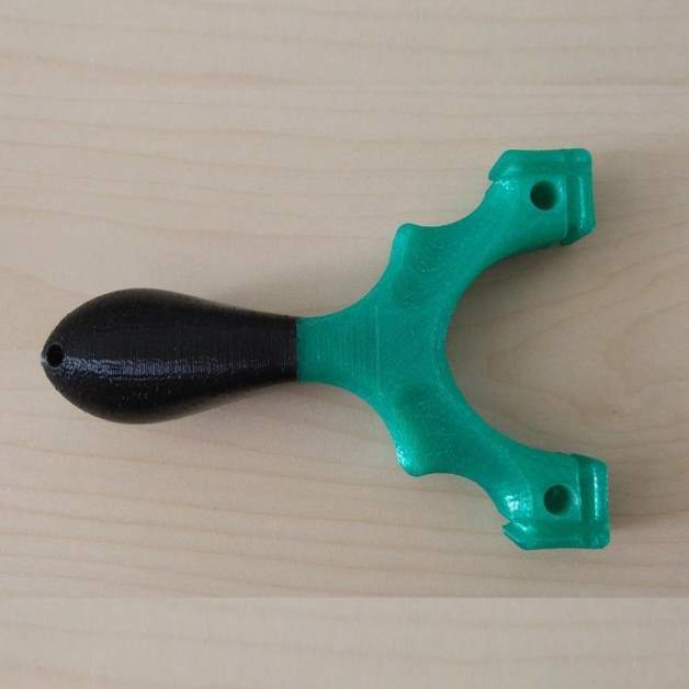 👽 Slingshot・ STL File for 3D printing・Cults