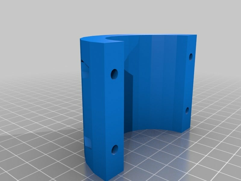 Free STL file CNC Spindle Mount - 50mm 🔧・3D printable model to download ...
