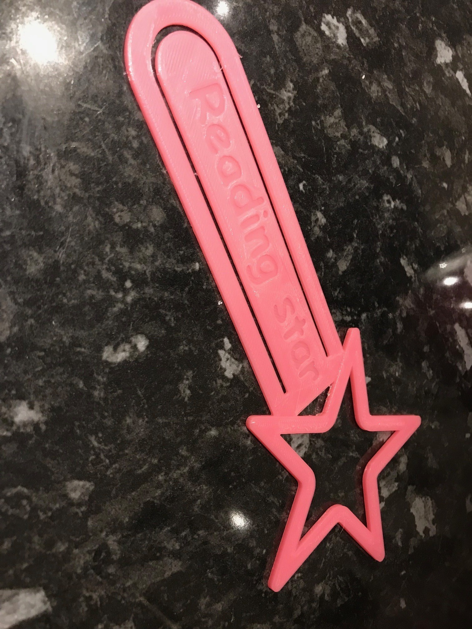 Free STL file reading star bookmark ⭐ ・3D printable object to download ...