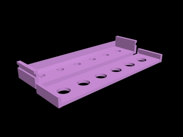 Free STL file Dry Erase Marker Holder 🏠 ・3D printer model to download・Cults