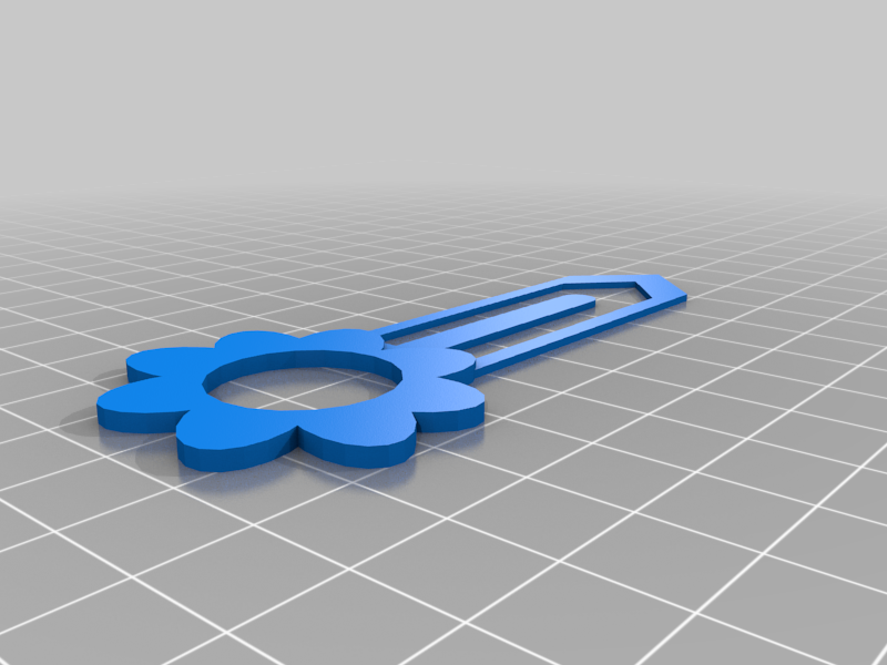 Free STL file Flower bookmark 💐 ・3D printing idea to download・Cults
