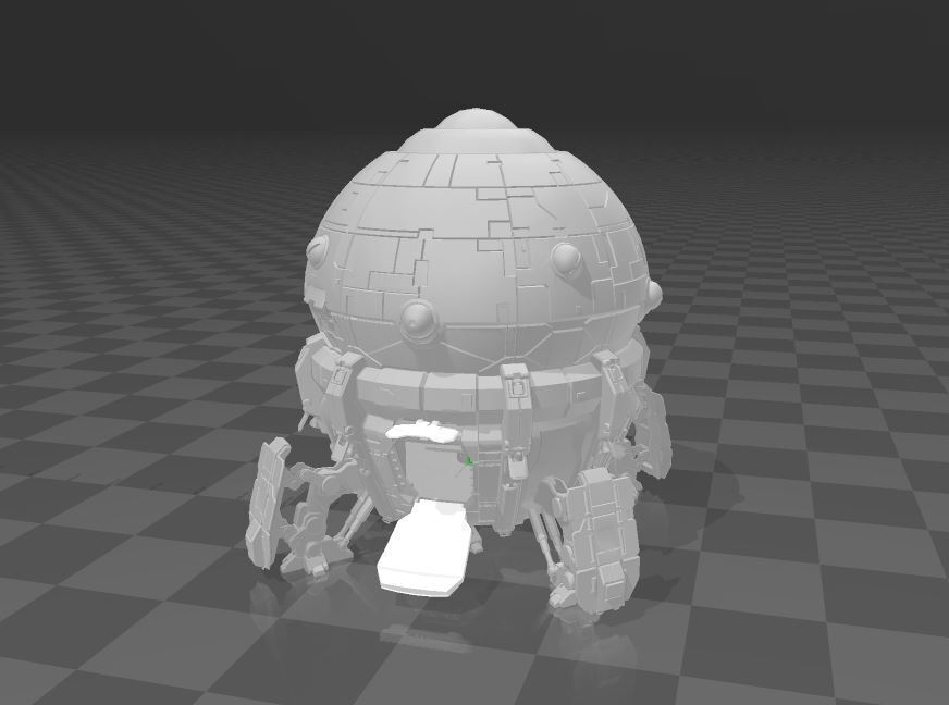 🎲 Union MWO Dropship 6mm Mechscale with interior・Free STL File for 3D ...