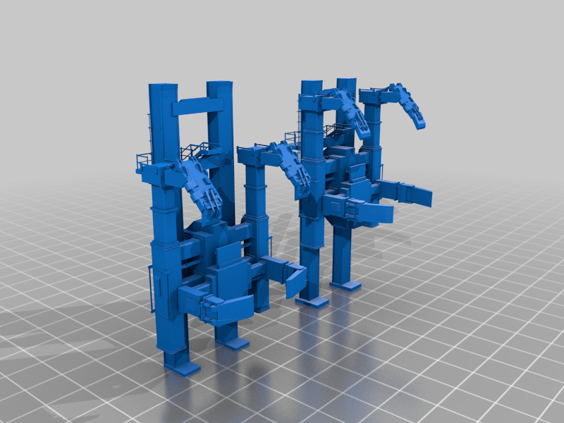 🎲 Repair Base for Mecha and Tanks 6mm Tabletop scale・Free STL File for ...