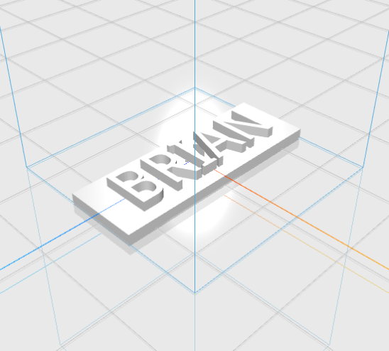 STL file BRIAN letters ♂️ ・3D print object to download・Cults
