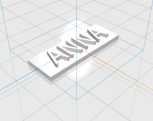 STL file ANNA letters ♀️ ・3D printing idea to download・Cults